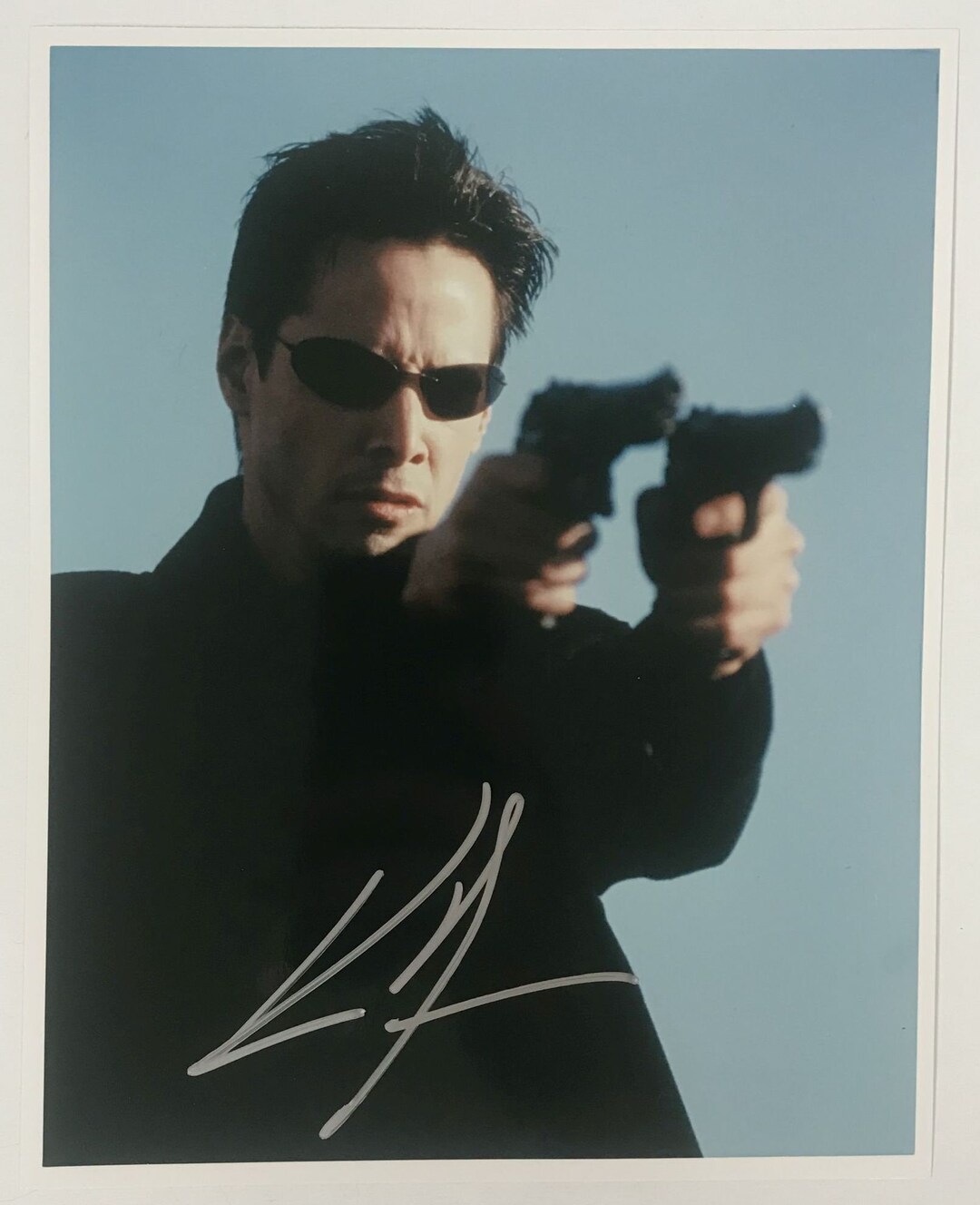 Keanu Reeves Signed Autographed the Matrix Glossy - Etsy