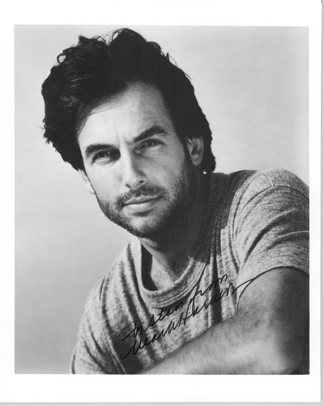 Mark Harmon Signed Autographed Glossy 8x10 Photo COA Matching Holograms ...