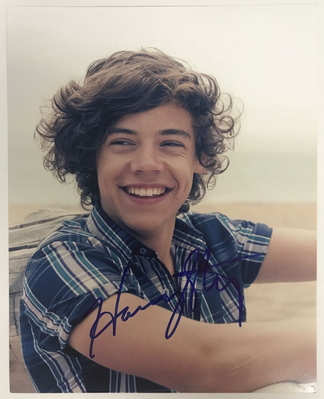 Harry Styles Signed Autographed Glossy 8x10 Photo Lifetime COA - Etsy