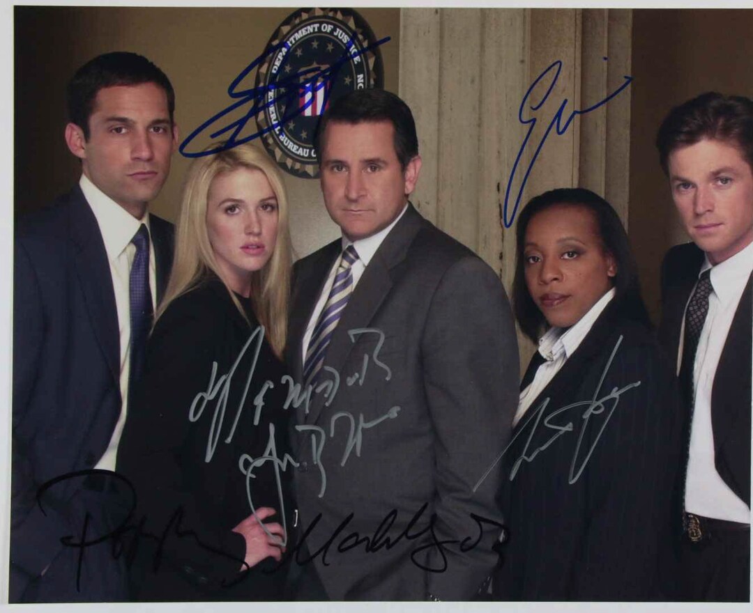 Without a Trace Cast Signed Autographed Glossy 8x10 Photo COA Matching ...