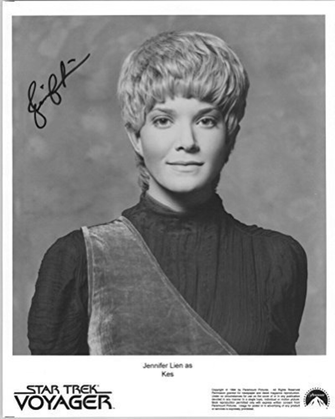 Jennifer Lien Signed Autographed star Trek Glossy - Etsy