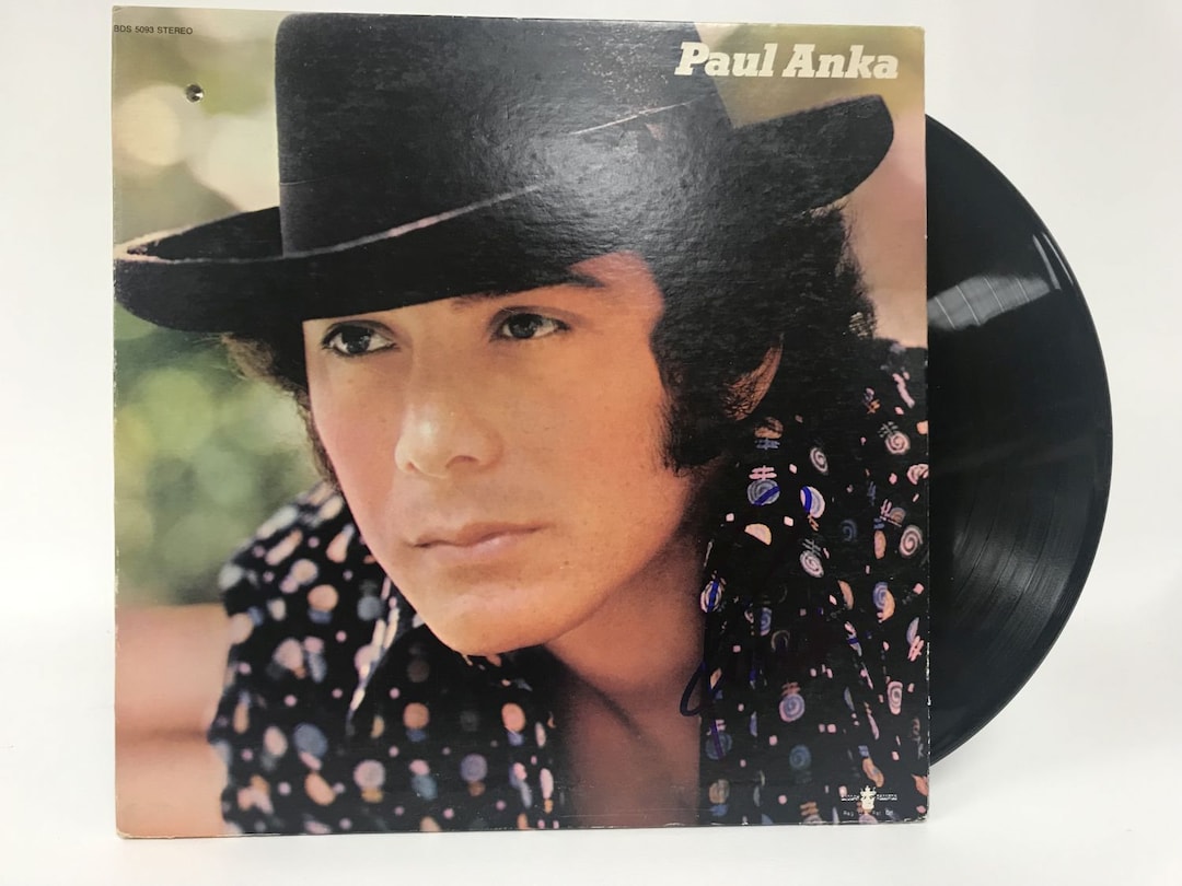 Paul Anka Signed Autographed "paul Anka" Record Album - Lifetime COA - Etsy