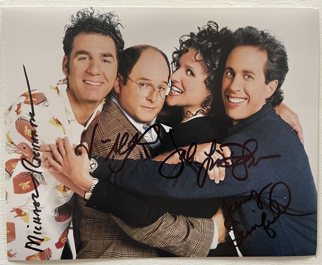 Seinfeld Cast Signed Autographed Glossy 8x10 Photo Lifetime COA - Etsy