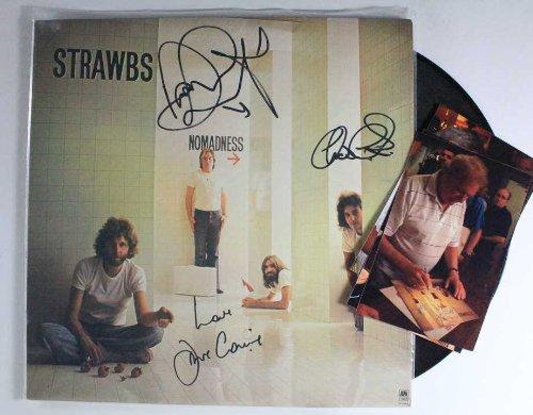 The Strawbs Group Signed Autographed nomadness Record Album W/ Proof ...
