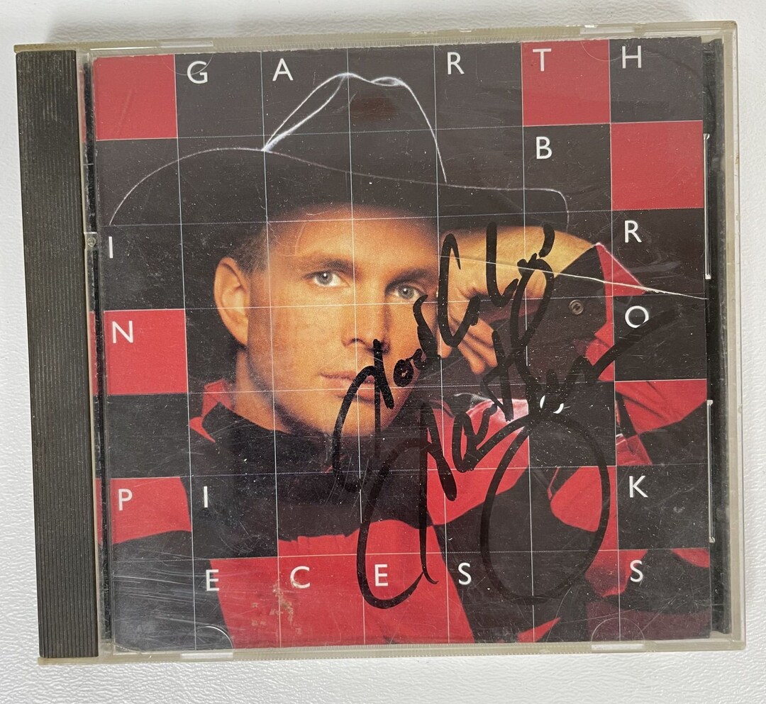 Garth Brooks Signed Autographed in Pieces Music CD - Etsy UK