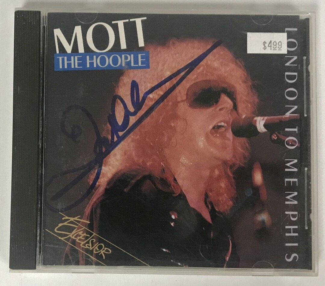 Ian Hunter Signed Autographed "mott the Hoople" CD Compact Disc - Lifetime COA - Etsy