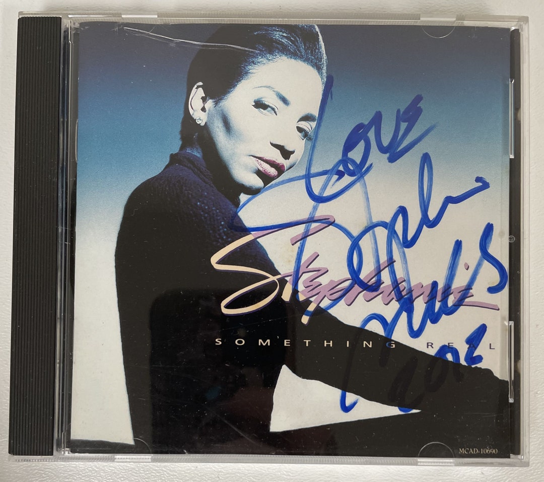 Stephanie Mills Signed Autographed "something Real" Music CD - COA ...