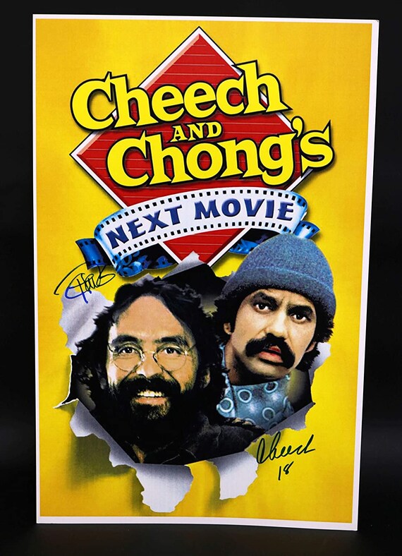 Cheech Marin and Tommy Chong Signed Autographed cheech & | Etsy