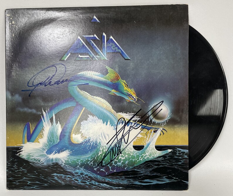 Carl Palmer & Geoff Downes Signed Autographed asia - Etsy