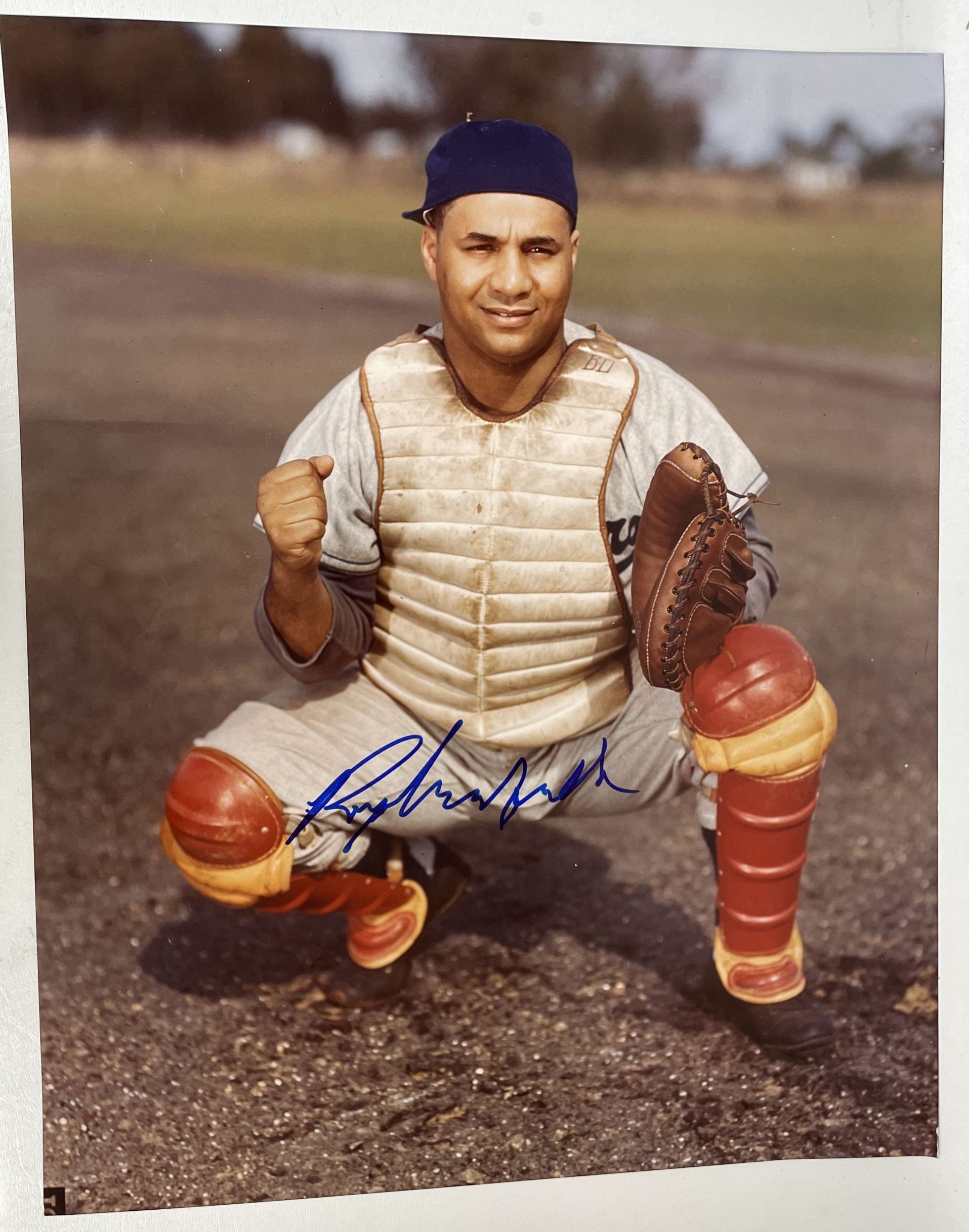 Roy Campanella gest. 1993 signiertes signiertes glänzendes 16x20-Foto ...