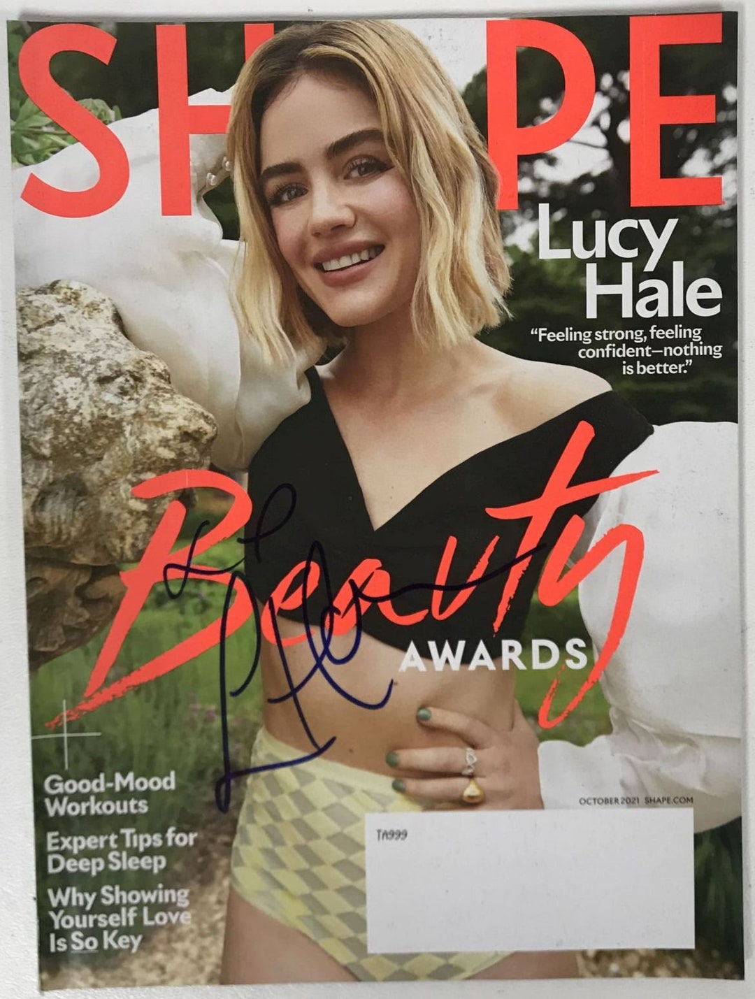 Lucy Hale Signed Autographed Complete "stuff" Magazine - Lifetime COA ...