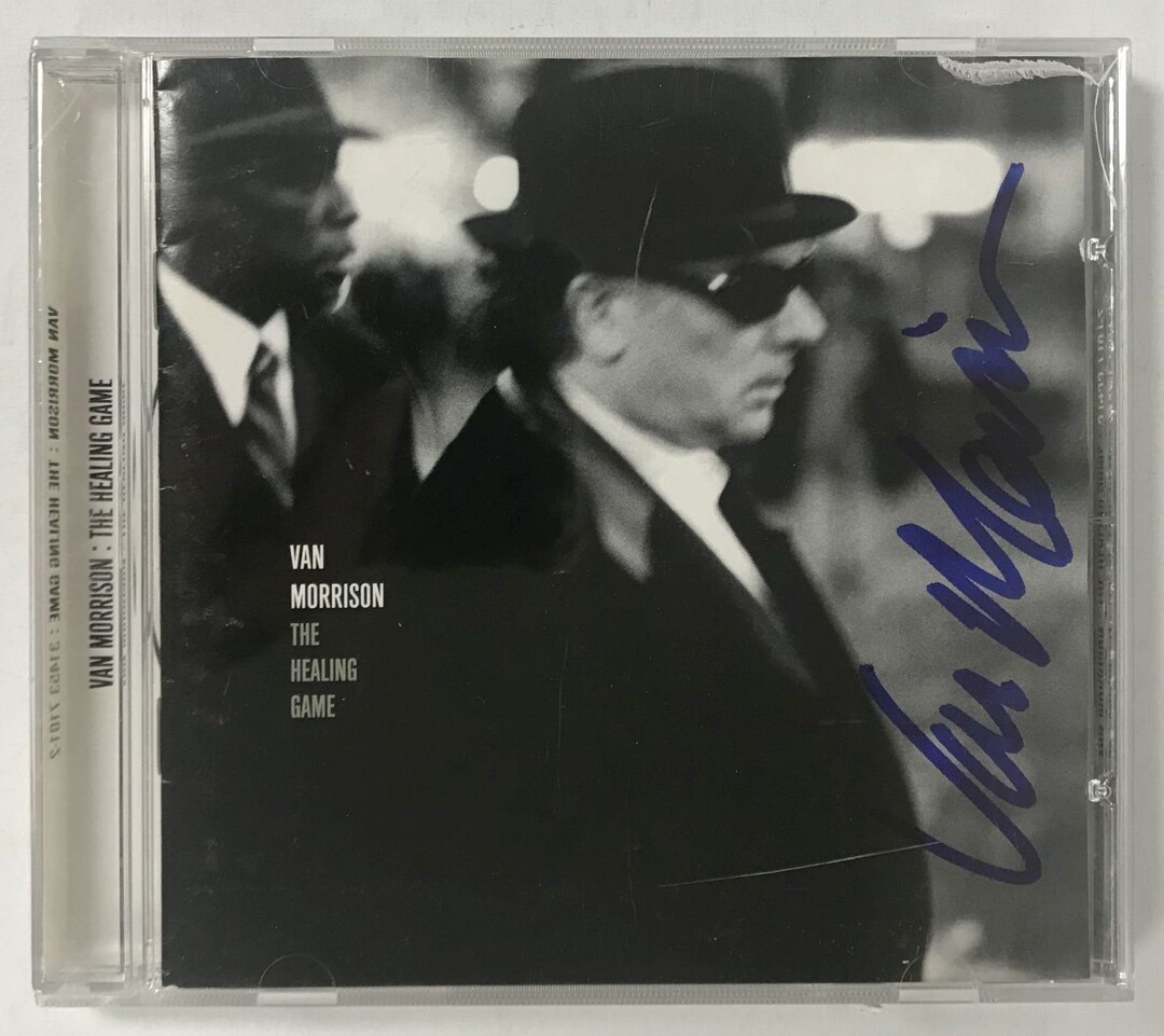 Van Morrison Signed Autographed "the Healing Game" CD Compact Disc ...
