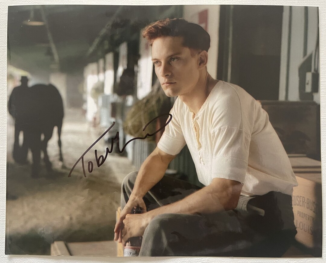 Tobey Maguire Signed Autographed seabiscuit Glossy 8x10 Photo Lifetime ...