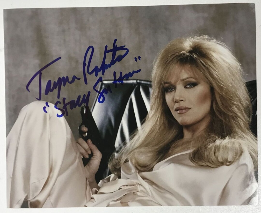 Tanya Roberts d. 2021 Signed Autographed james Bond Glossy 8x10 Photo ...