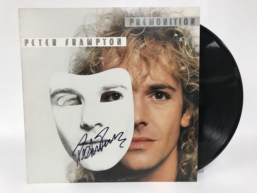 Peter Frampton Signed Autographed "premonition" Record Album - Lifetime COA - Etsy