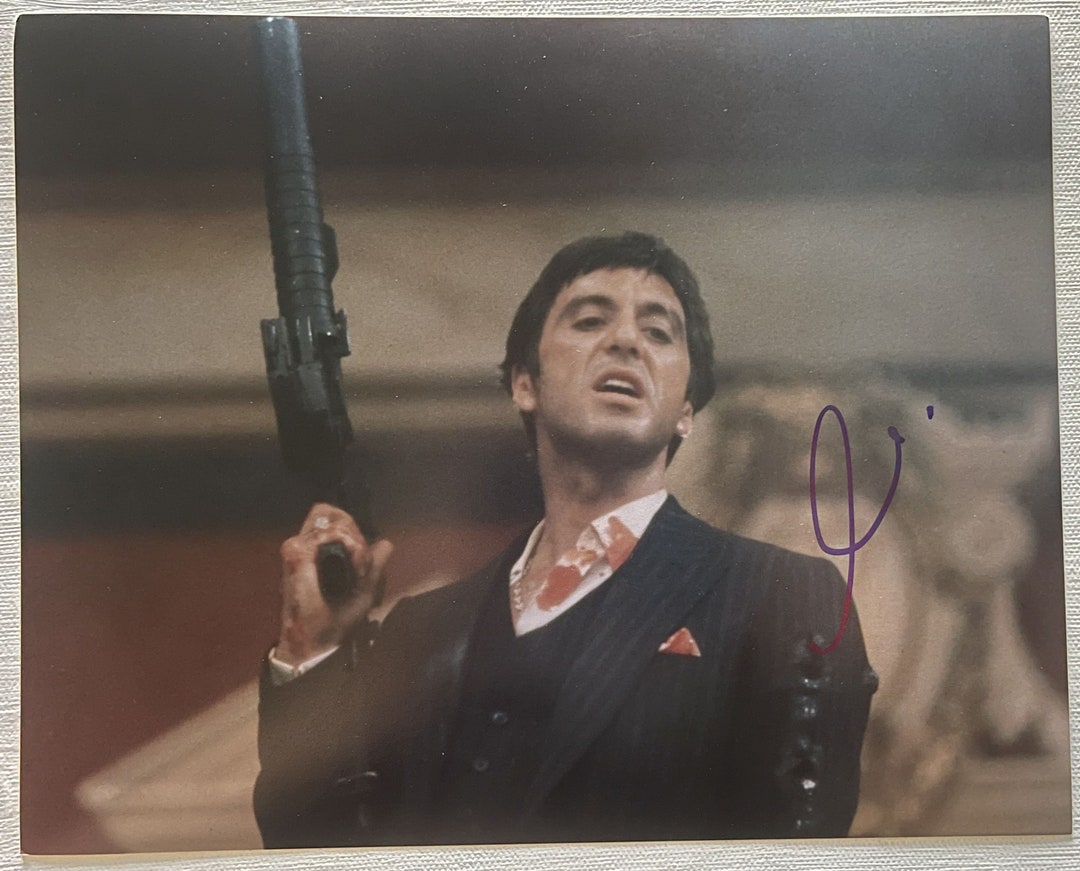 Al Pacino Signed Autographed "scarface" Glossy 8x10 Photo - Lifetime ...