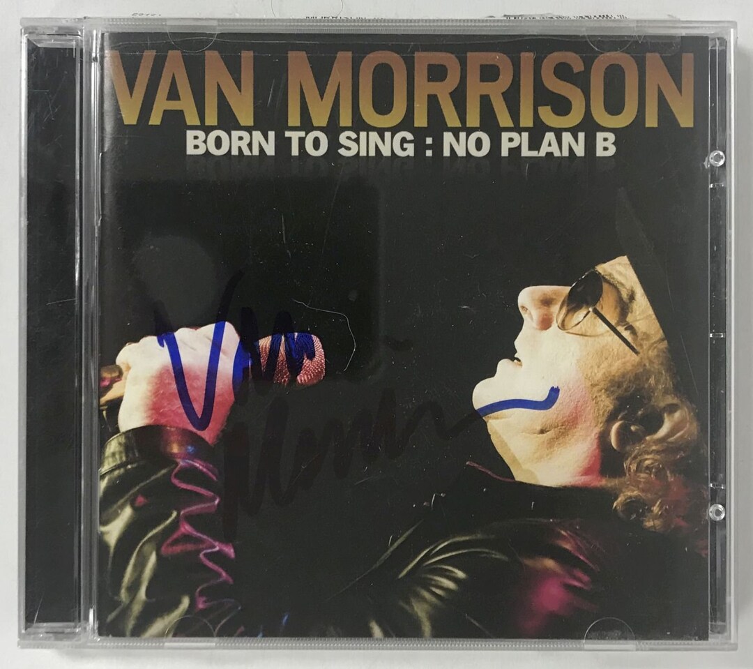 Van Morrison Signed Autographed "born to Sing" CD Compact Disc ...