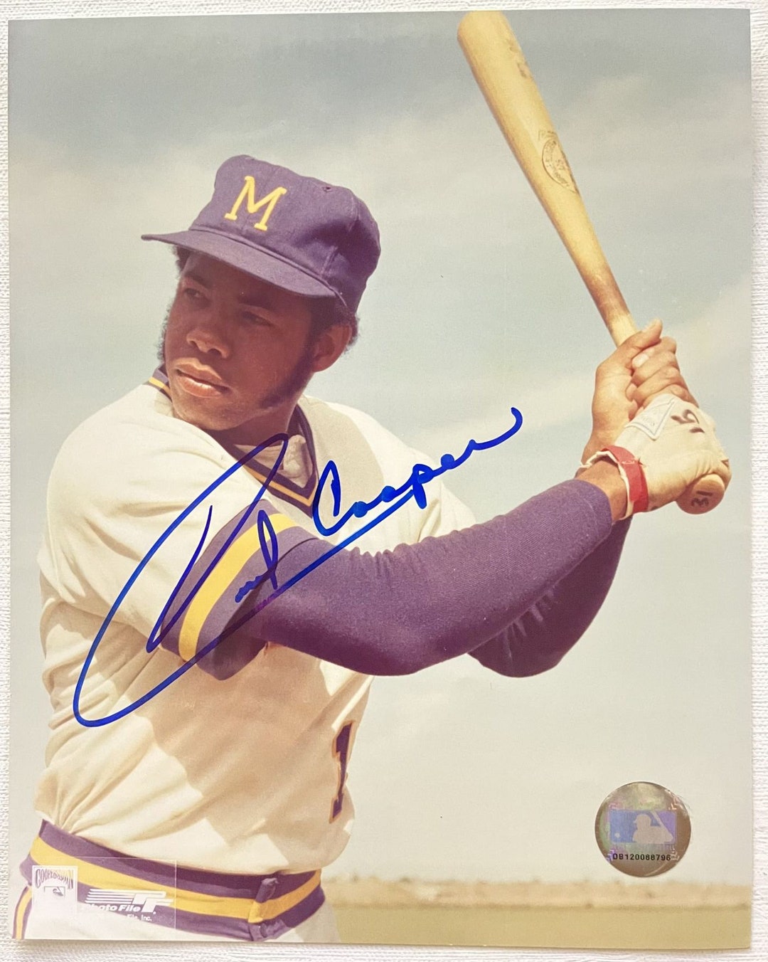 Cecil Cooper Signed Autographed Glossy 8x10 Photo Milwaukee Brewers - Etsy