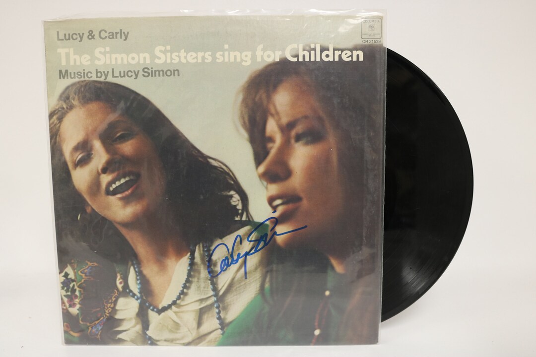 Carly Simon Signed Autographed 'the Simon Sisters Sing for Children ...