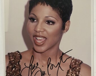 Toni Braxton, Signed 8x10 Photograph - Etsy