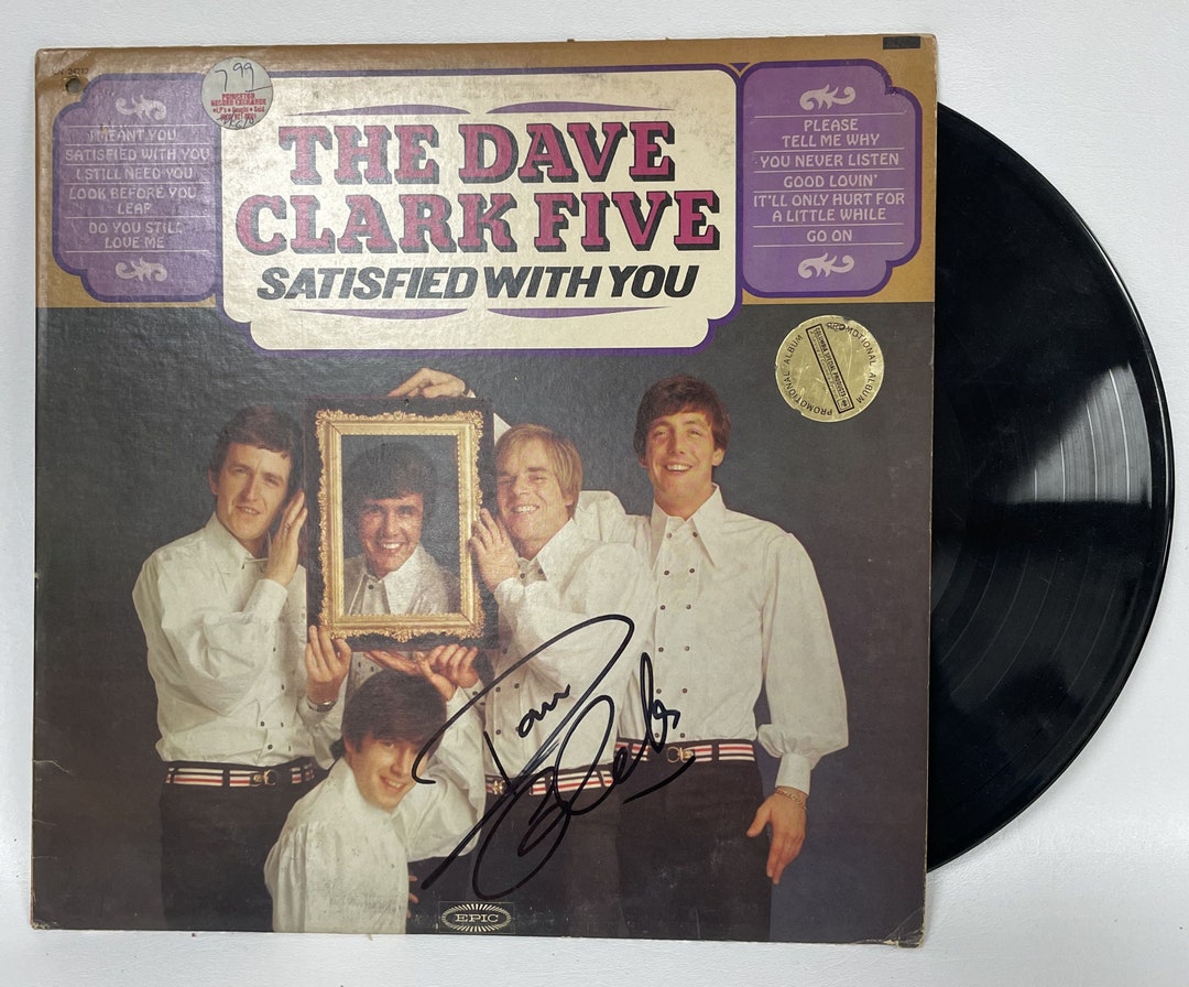 Dave Clark Signed Autographed the Dave Clark Five Record Album COA ...