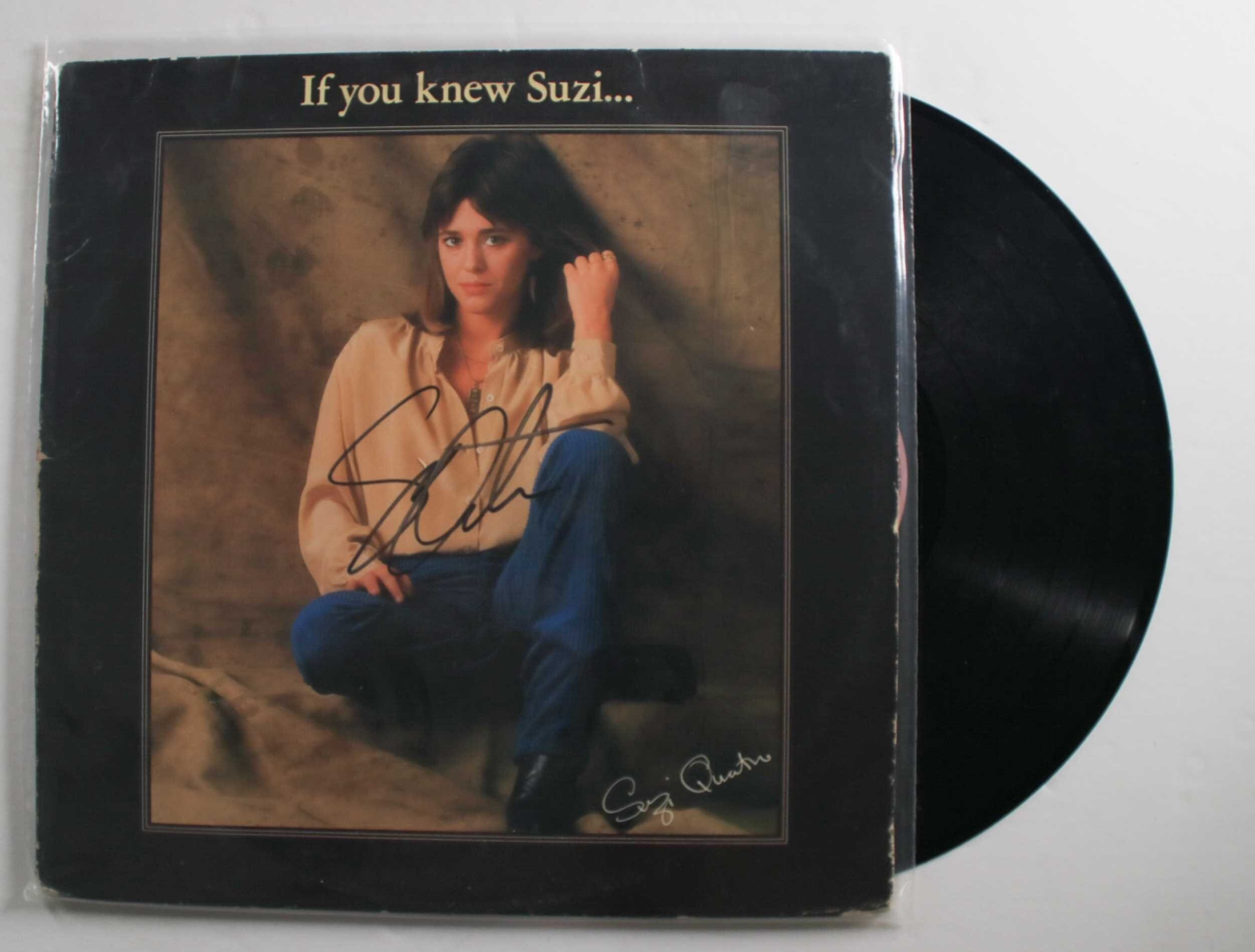 Suzi Quatro Signed AutographedIf You Knew Suzi | Etsy