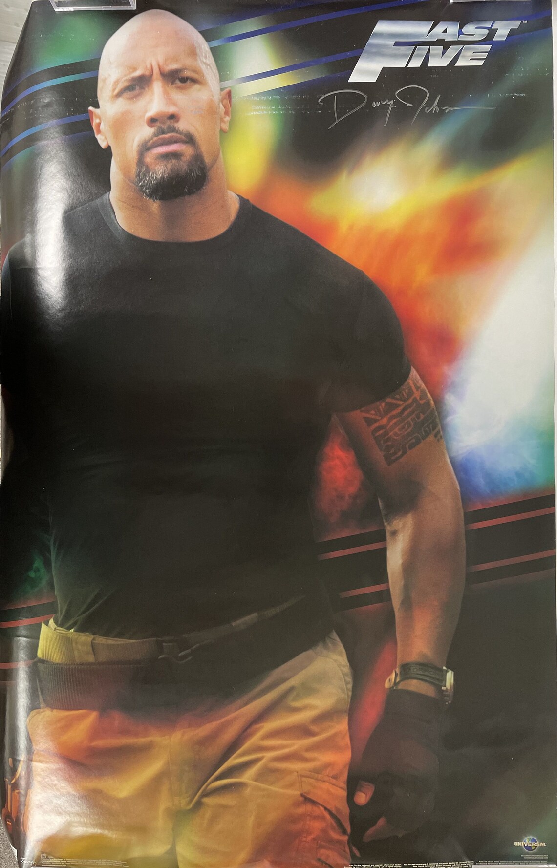 Dwayne 'The Rock' Johnson Signed Autographed | Etsy