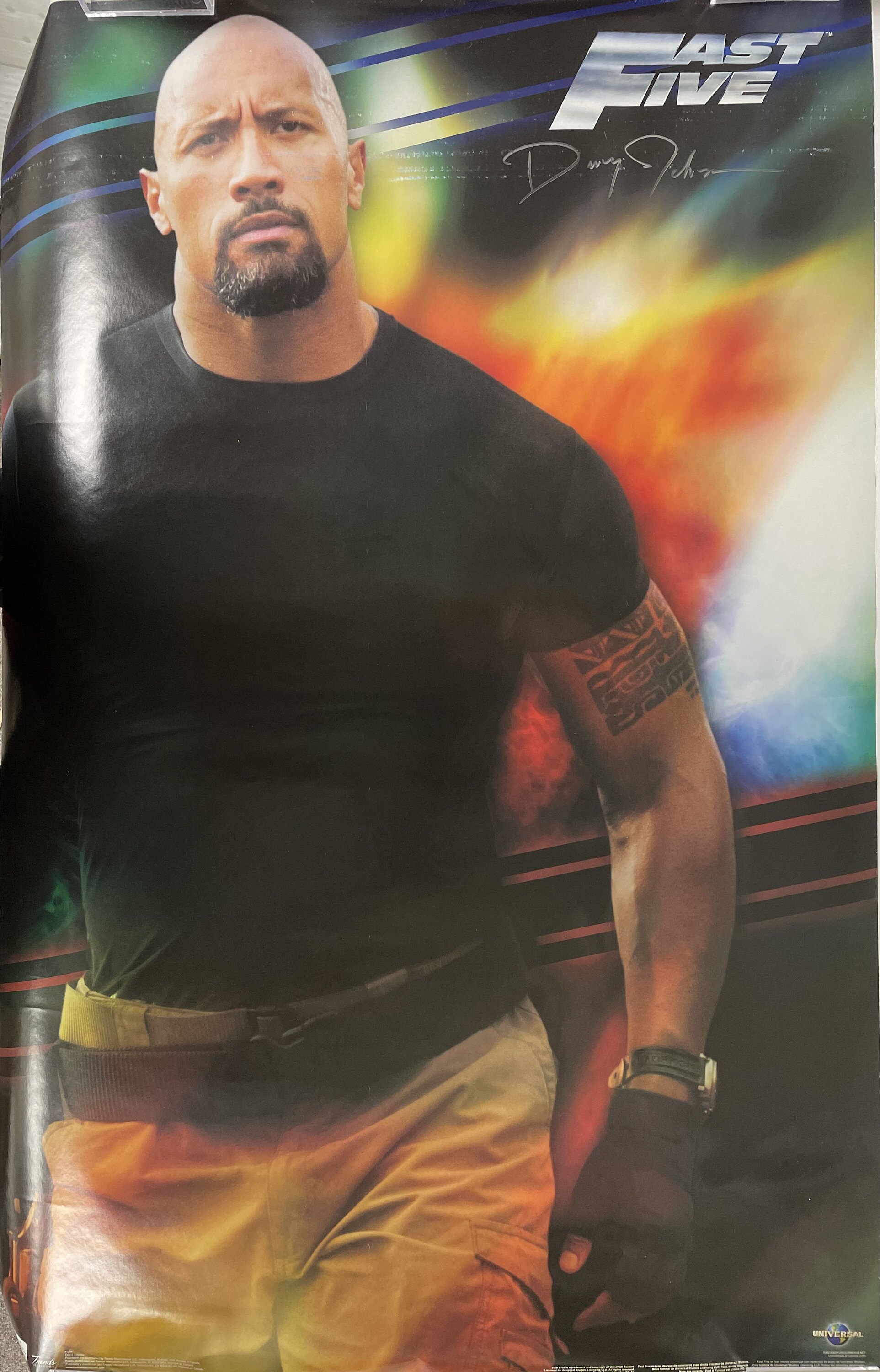 Dwayne 'The Rock' Johnson Signed Autographed | Etsy