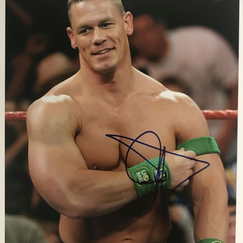 John Cena Autograph - Etsy
