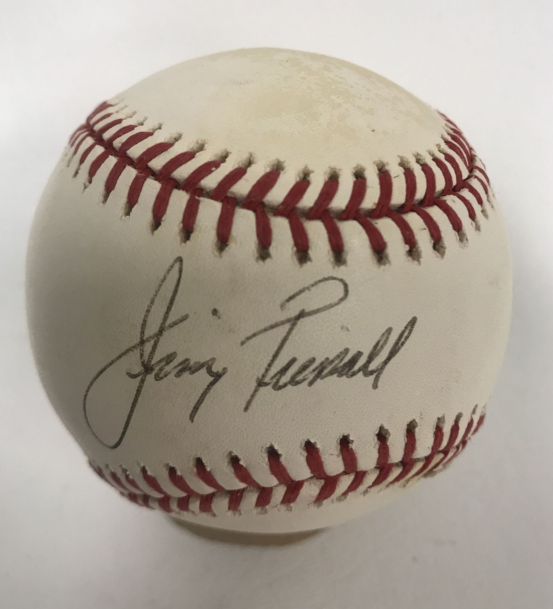 Piersall Autograph