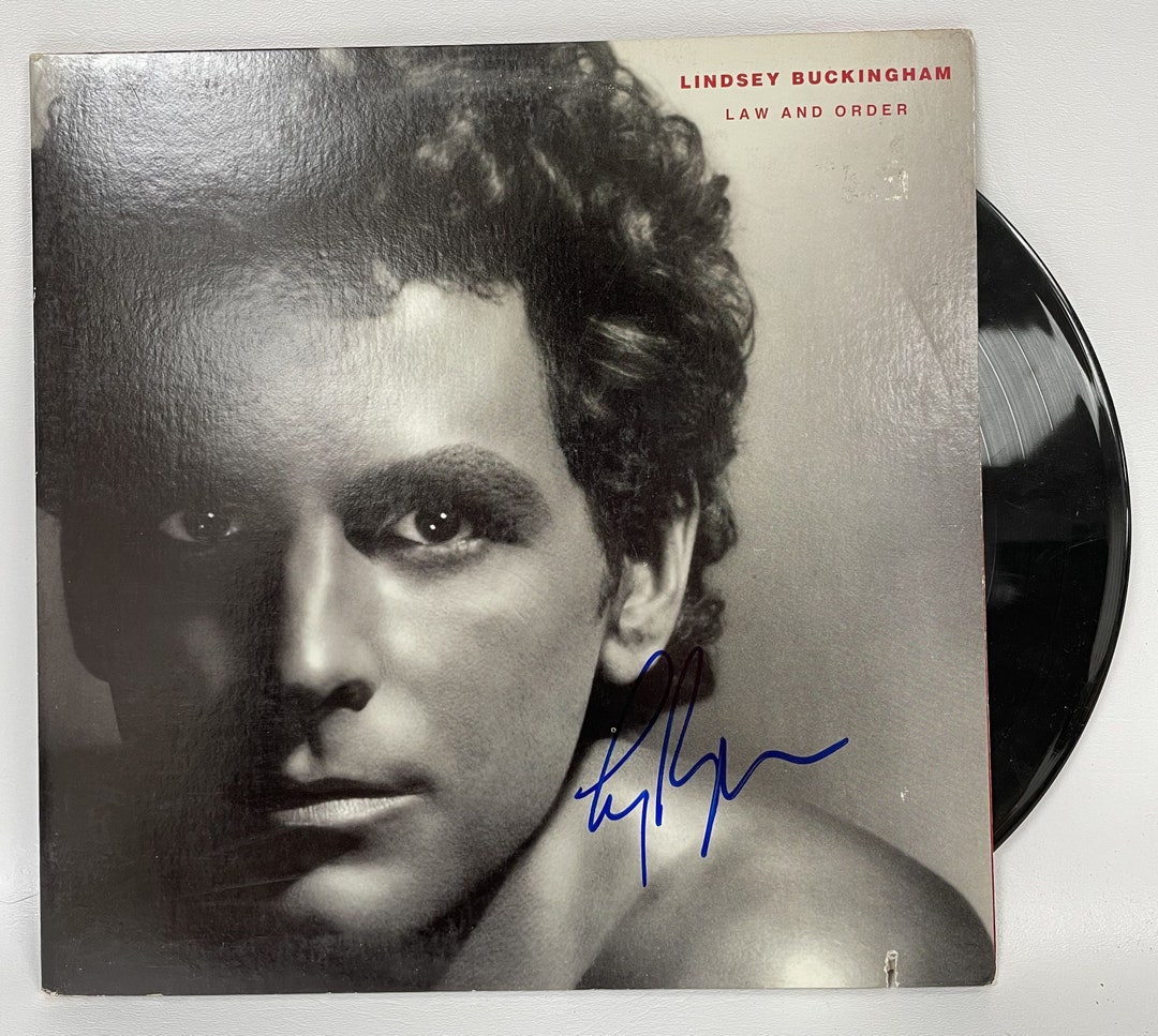 Lindsey Buckingham Signed Autographed law and Order Record Album COA ...
