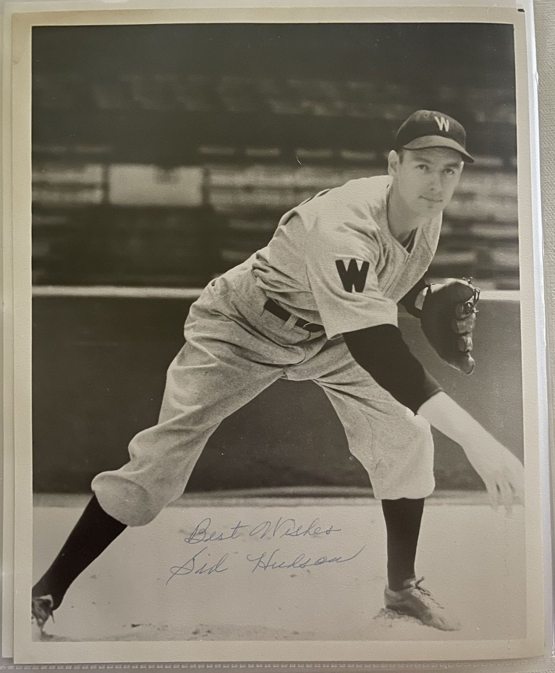 Sid Hudson d. 2008 Signed Autographed Vintage Glossy 8x10 Photo ...