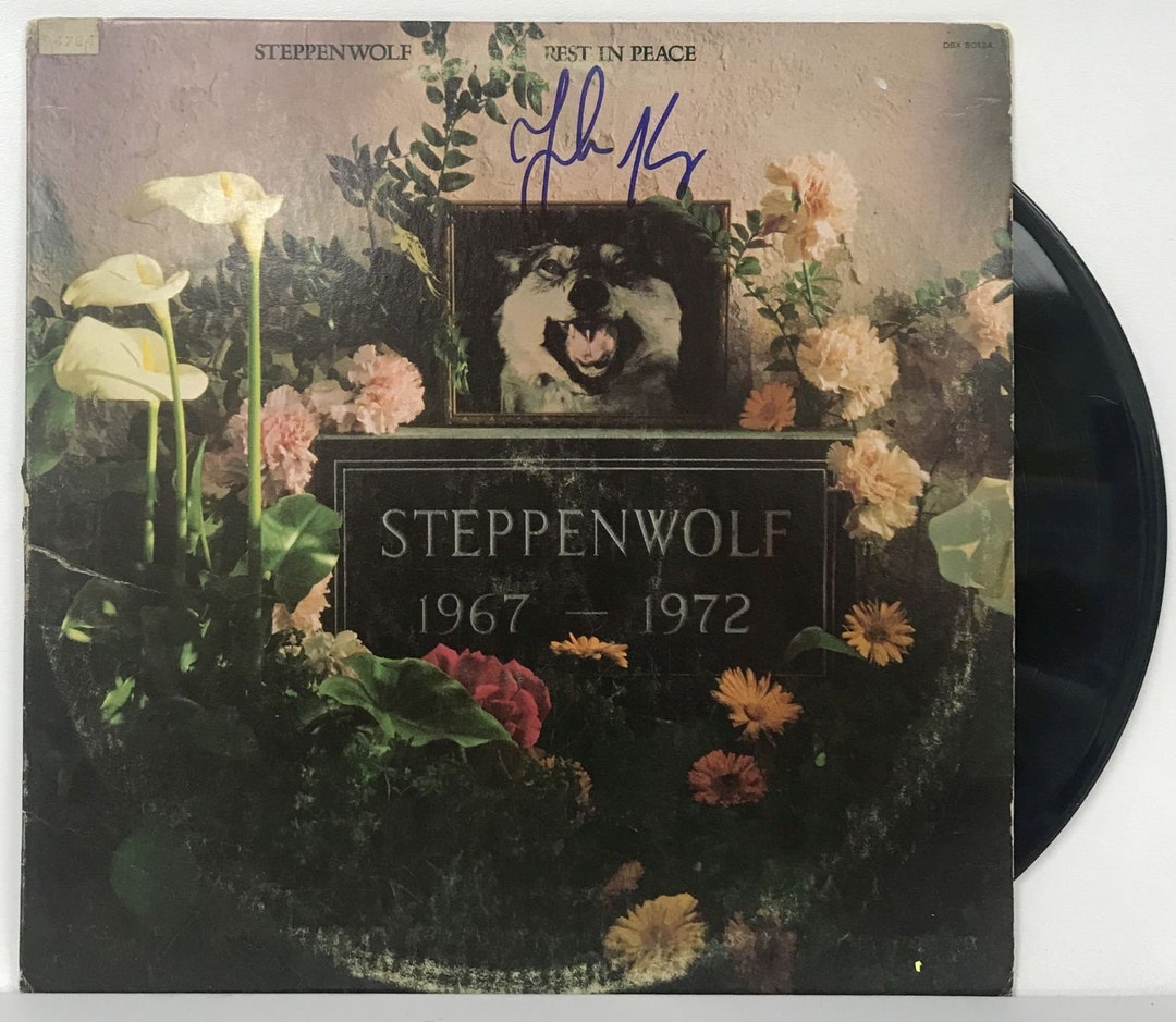 John Kay Signed Autographed "steppenwolf" Record Album - Lifetime COA ...