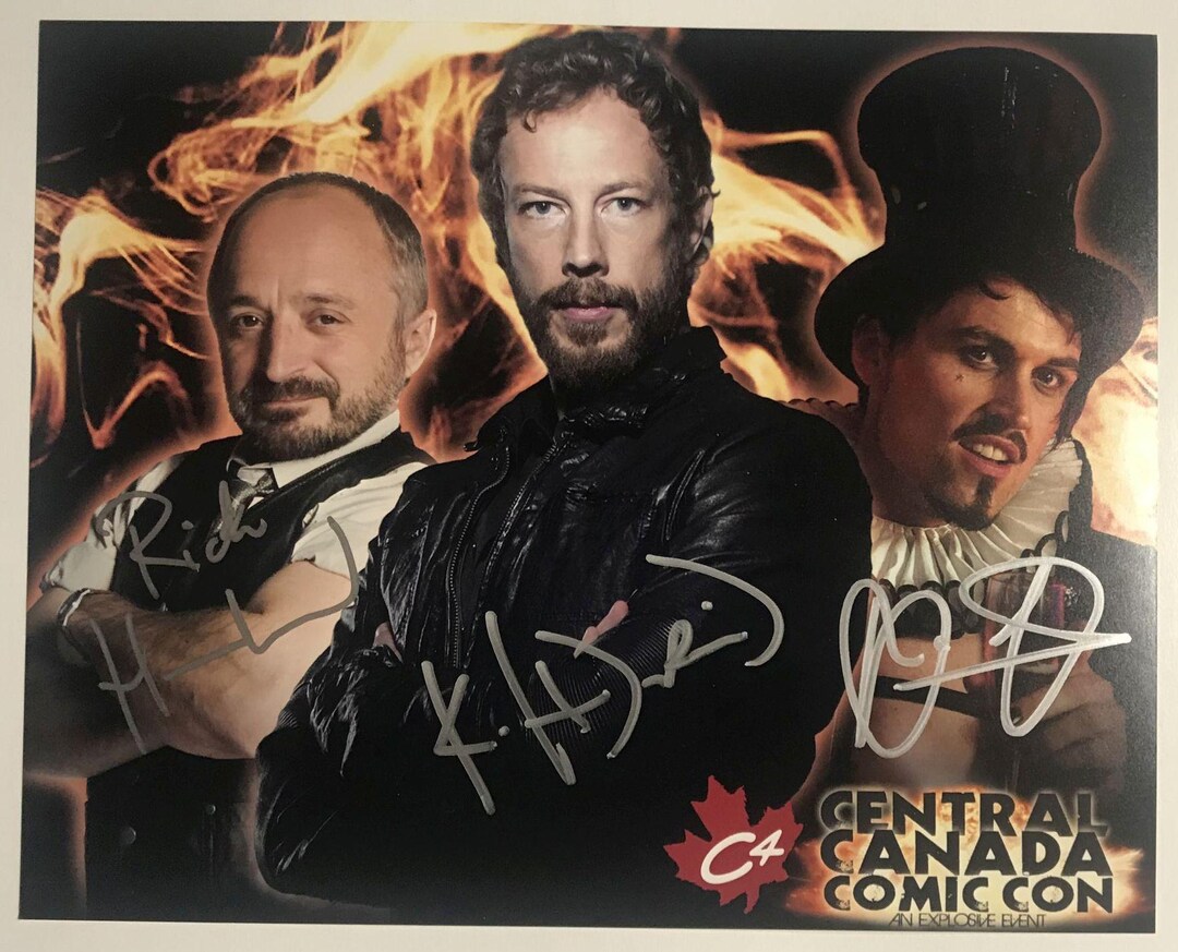 Rick Howland, Kris Holden-ried & Paul Amos Signed Autographed Glossy ...