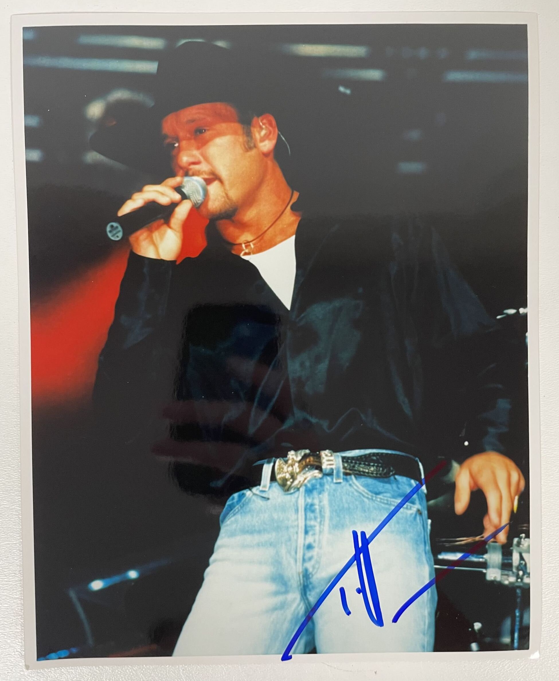 Tim Mcgraw Signed Autographed Glossy 8x10 Photo COA Matching - Etsy UK