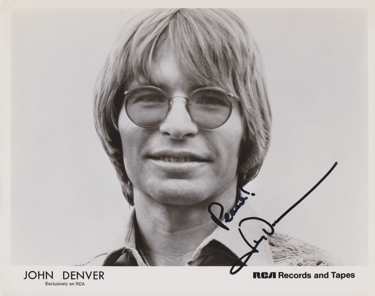 John Denver d. 1997 Signed Autographed Glossy 8x10 Photo | Etsy