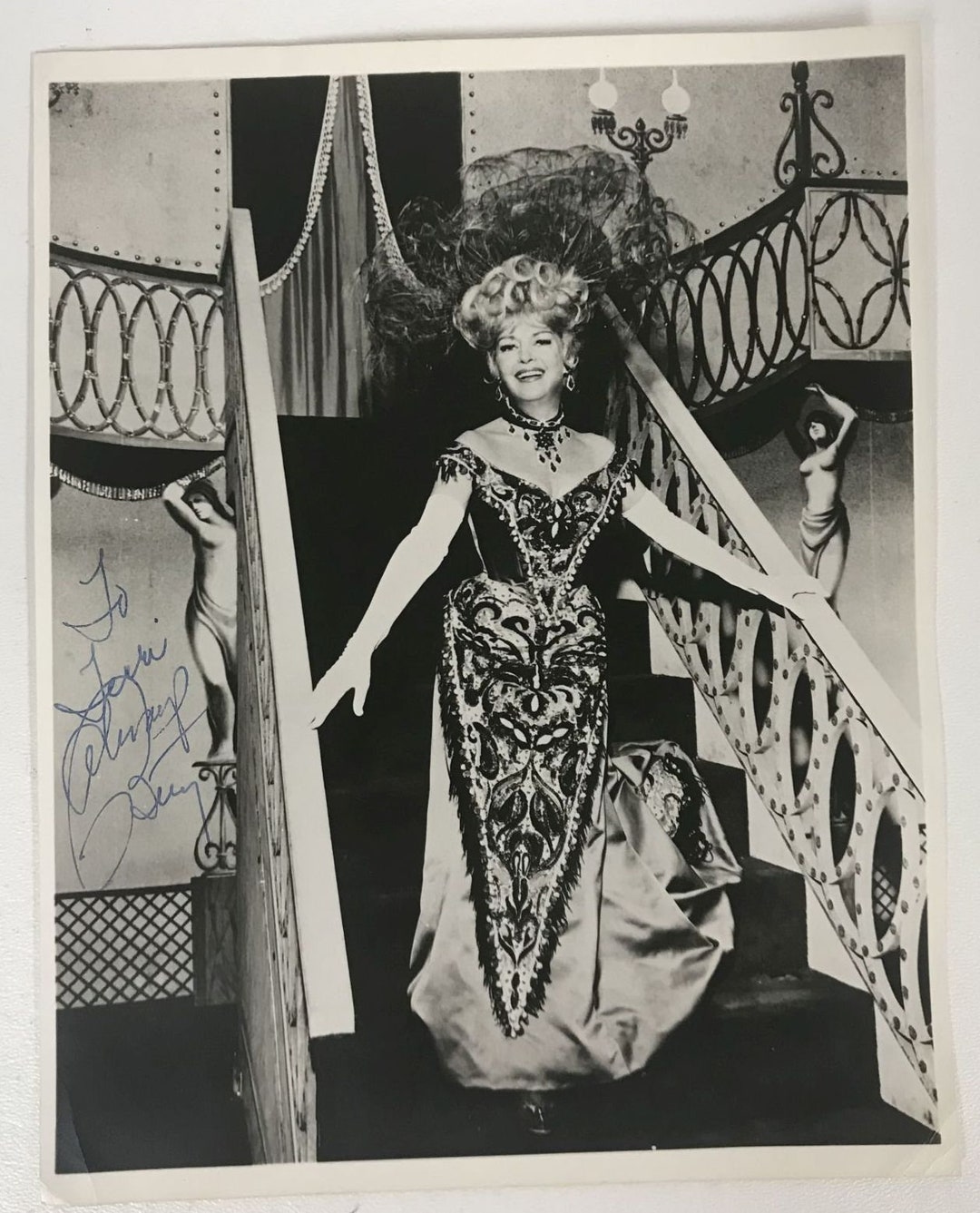 Betty Grable d. 1973 Signed Autographed Vintage Glossy 8x10 Photo ...