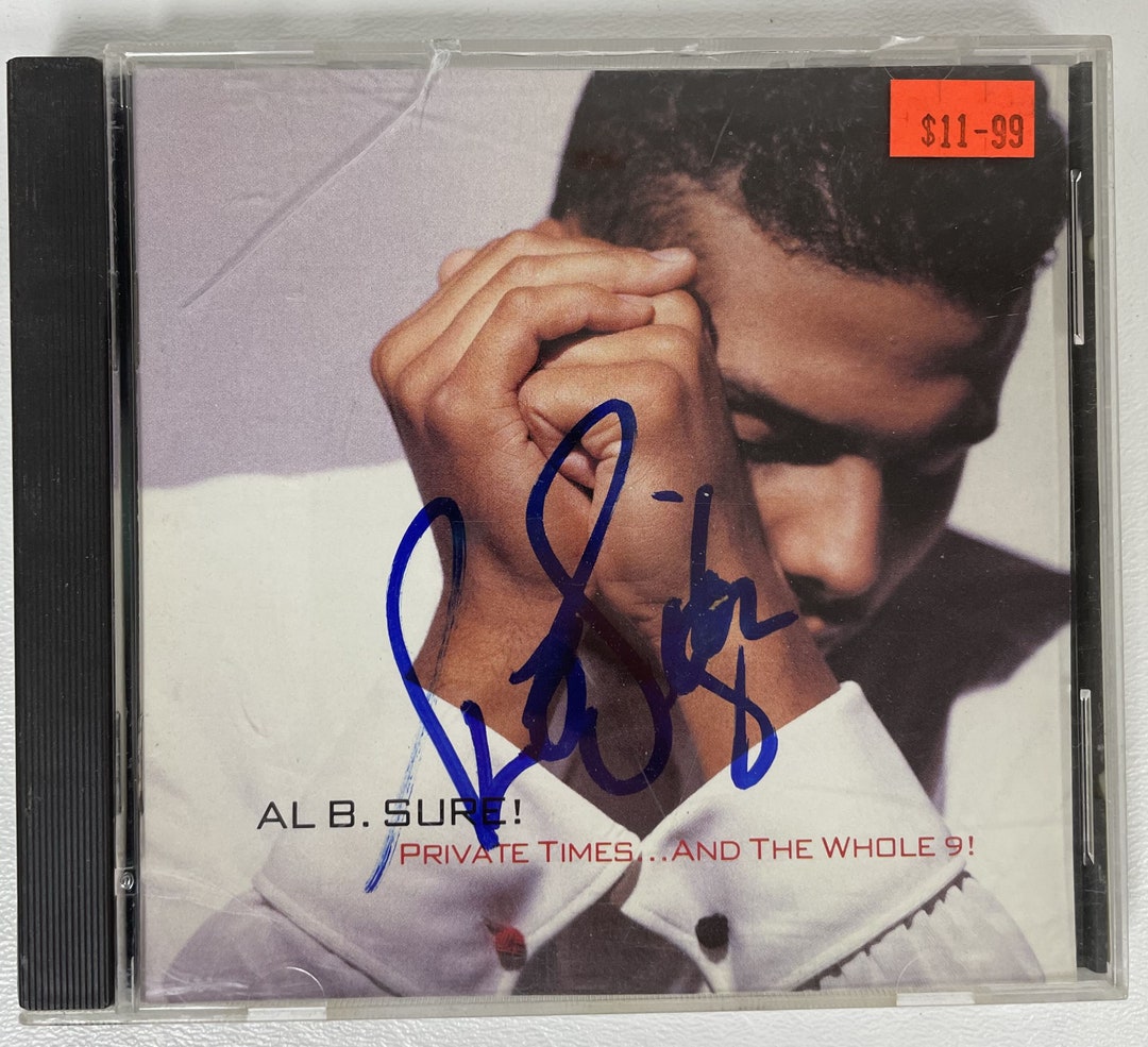 Al B. Sure Signed Autographed private Times... and the Whole 9 Music CD ...