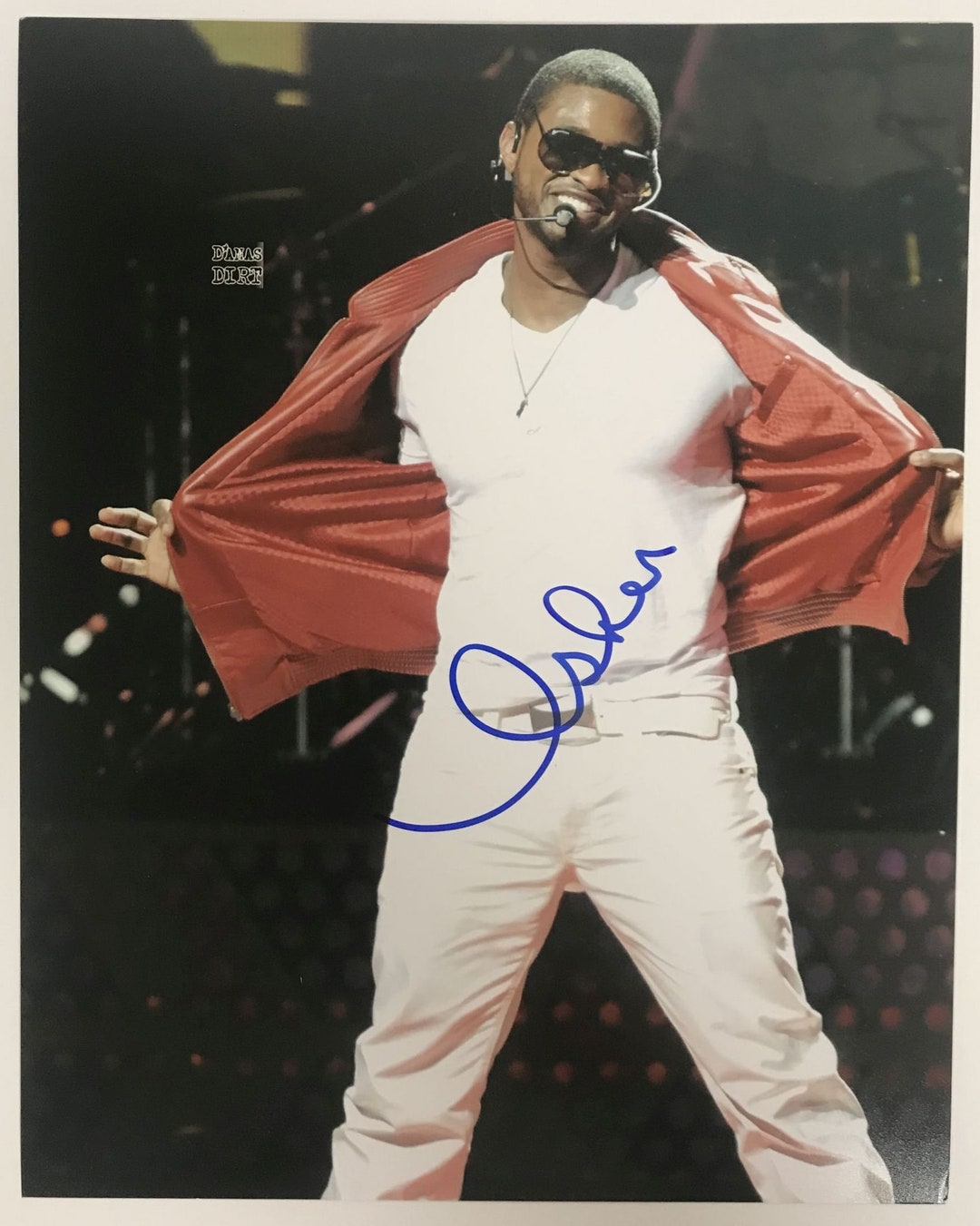 Usher Signed Autographed Glossy 8x10 Photo Lifetime COA - Etsy