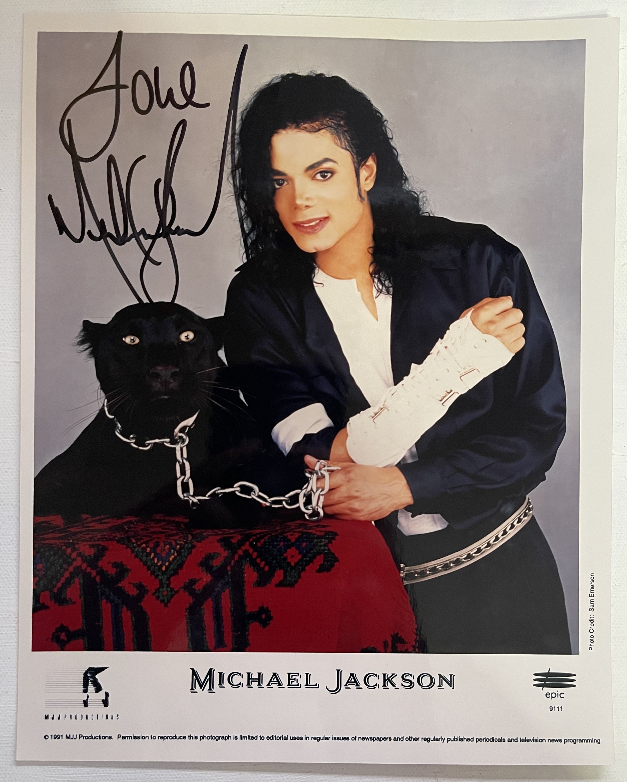Michael Jackson Signature