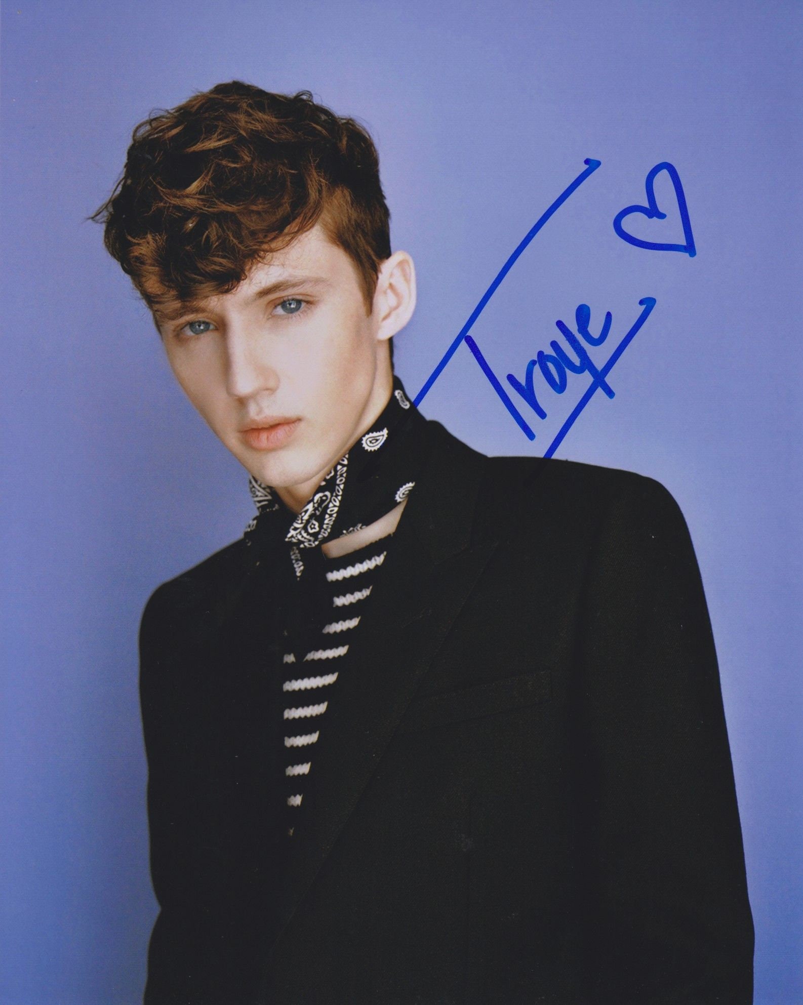Troye Sivan Signed Autographed Glossy 8x10 Photo COA Matching Holograms ...