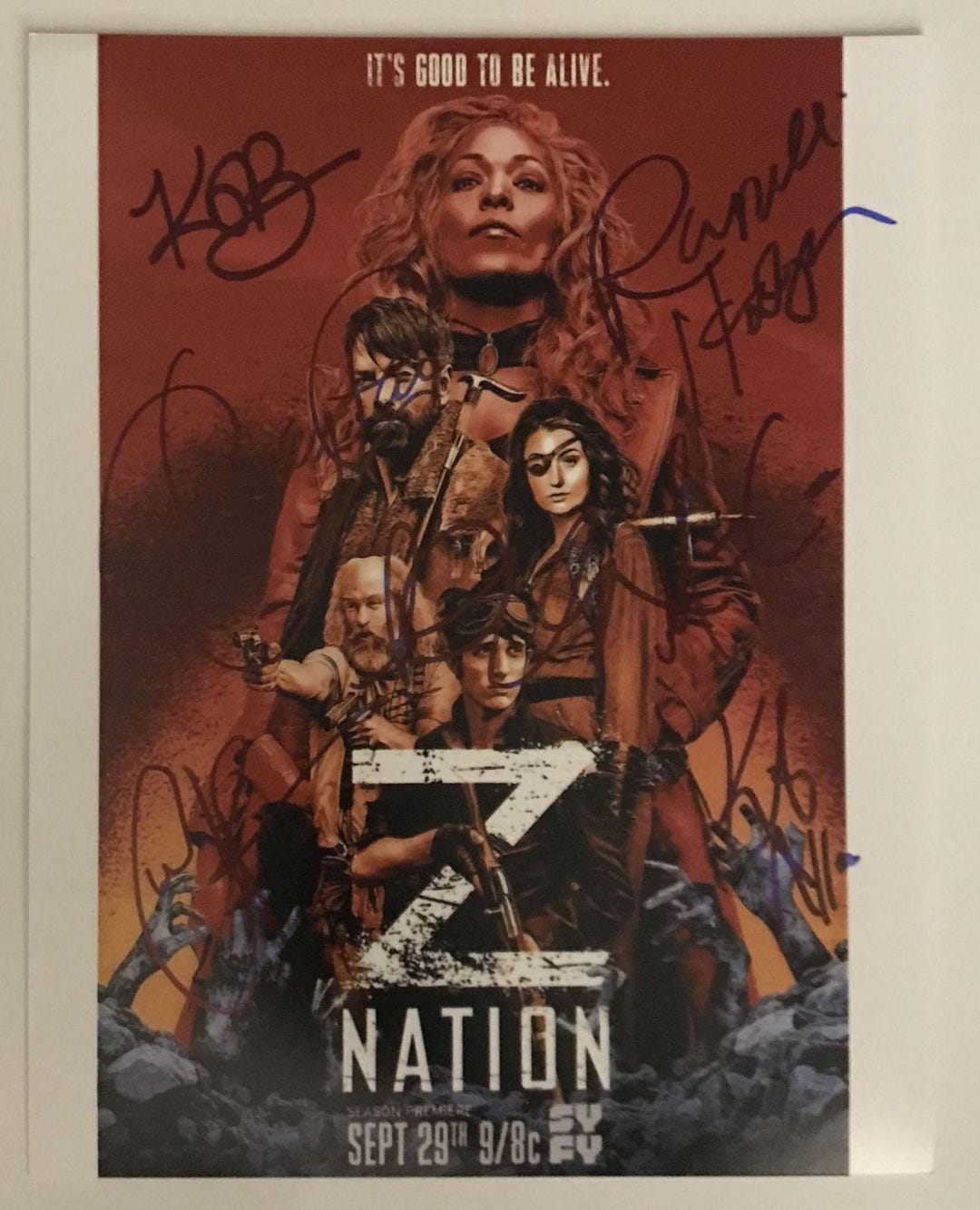 Z Nation Cast Signed Autographed Glossy 8x10 Photo Lifetime COA - Etsy