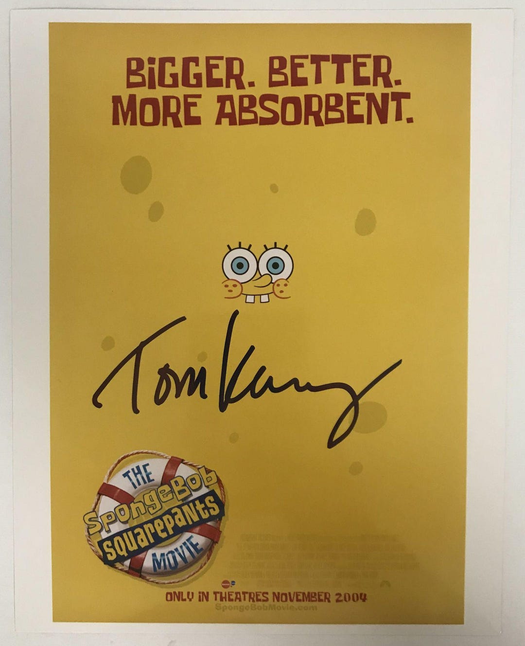 Tom Kenny Signed Autographed spongebob Squarepants Glossy 8x10 Photo ...