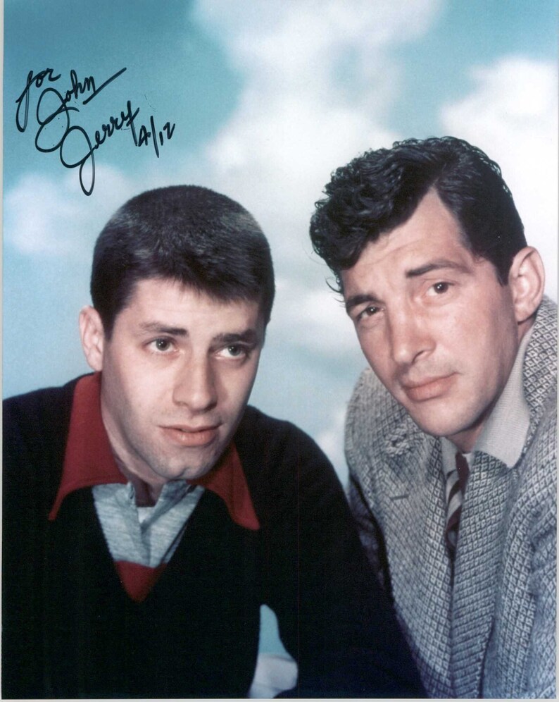 Jerry Lewis Signed Autographed Glossy 8x10 Photo 'to - Etsy