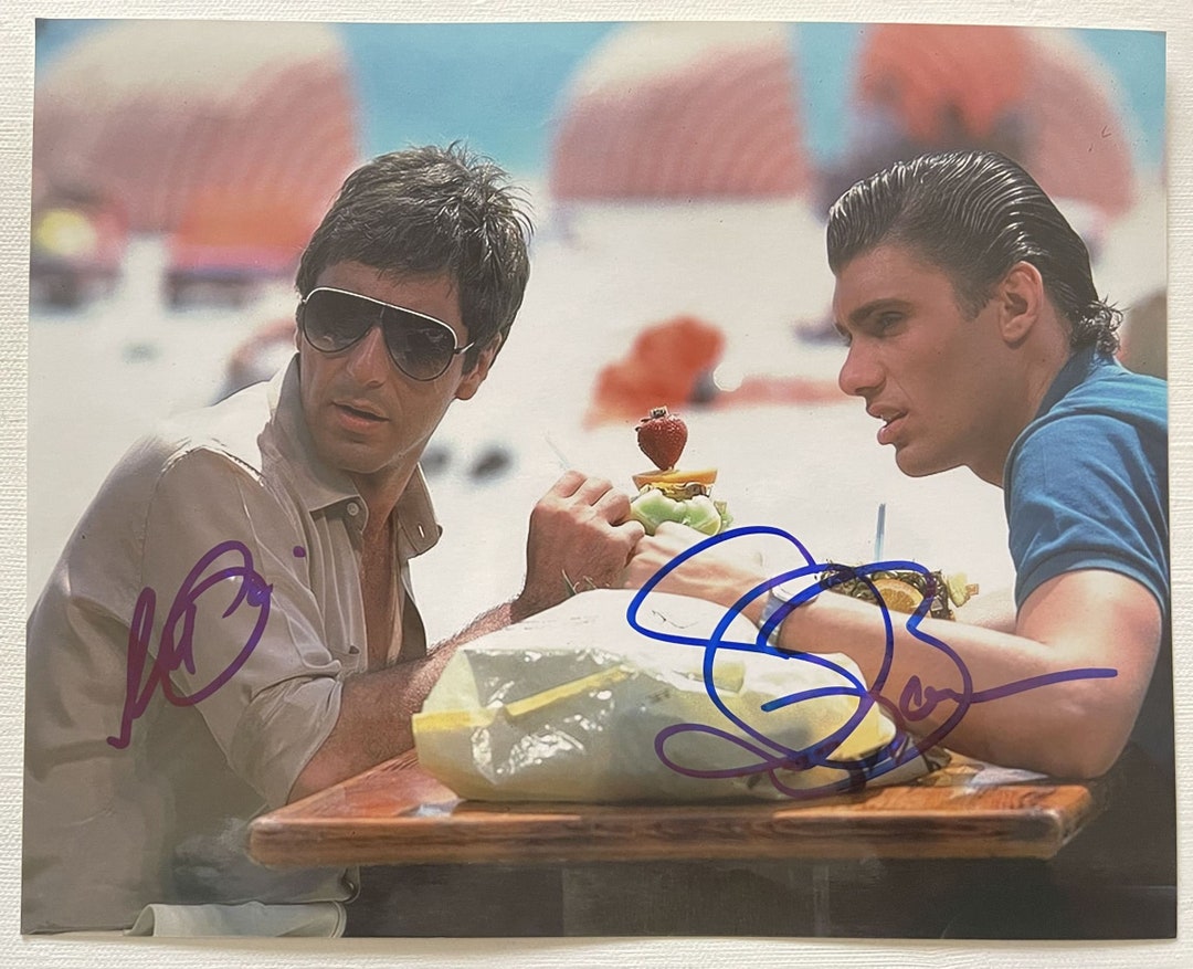 Al Pacino & Steven Bauer Signed Autographed scarface Glossy 8x10 Photo ...