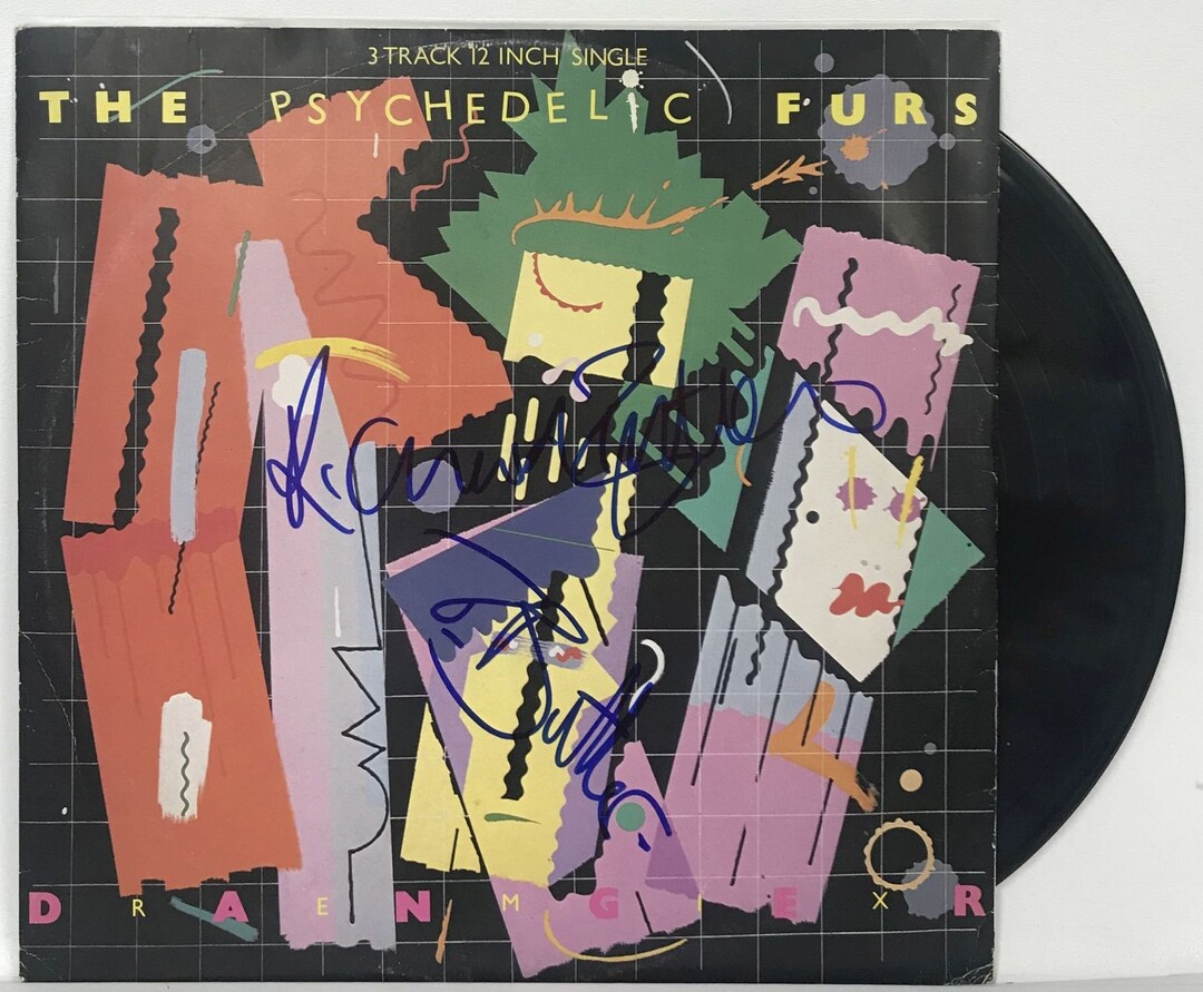 Richard Butler & Tim Butler Signed Autographed psychedelic Furs Record ...