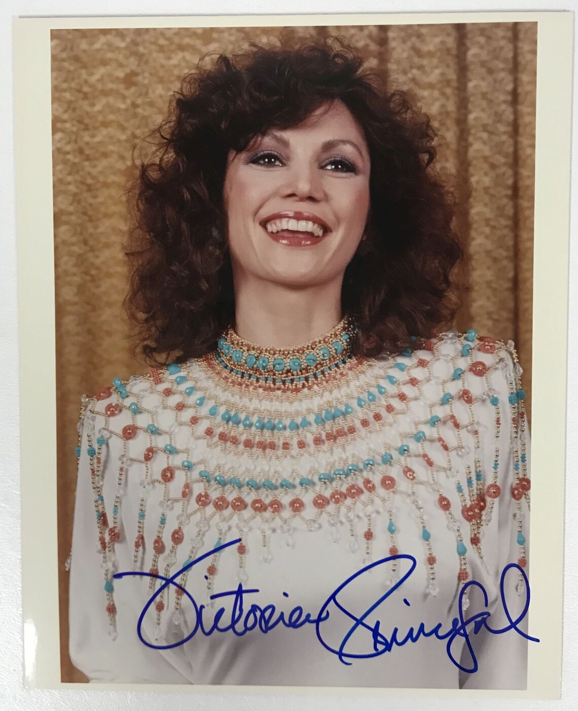 Victoria Principal Signed Autographed Glossy 8x10 Photo COA - Etsy