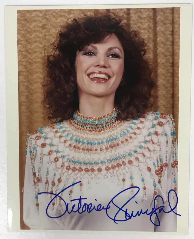 Victoria Principal Signed Autographed Glossy 8x10 Photo COA Matching ... Victoria Principal Signed Autographed Glossy 8x10 Photo COA Matching ...