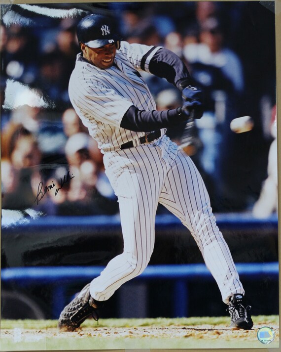 Bernie Williams Signed Autographed Glossy 16x20 Photo New York - Etsy