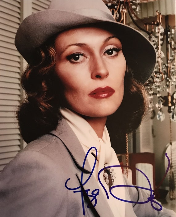 Faye Dunaway Signed Autographed Glossy 8x10 Photo COA | Etsy